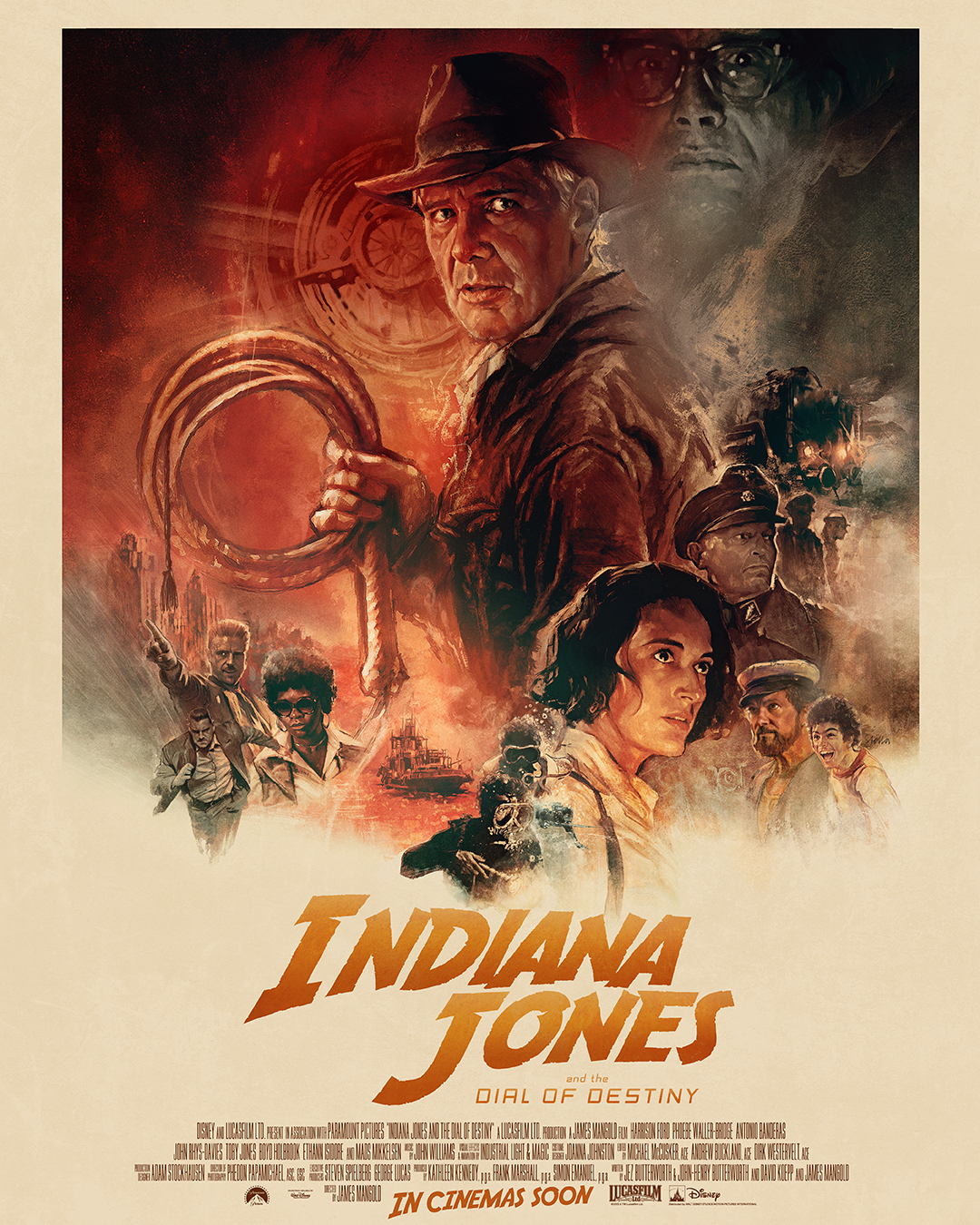 LOS PROTAGONISTAS Y REALIZADORES DE INDIANA JONES Y EL DIAL DEL DESTINO ...