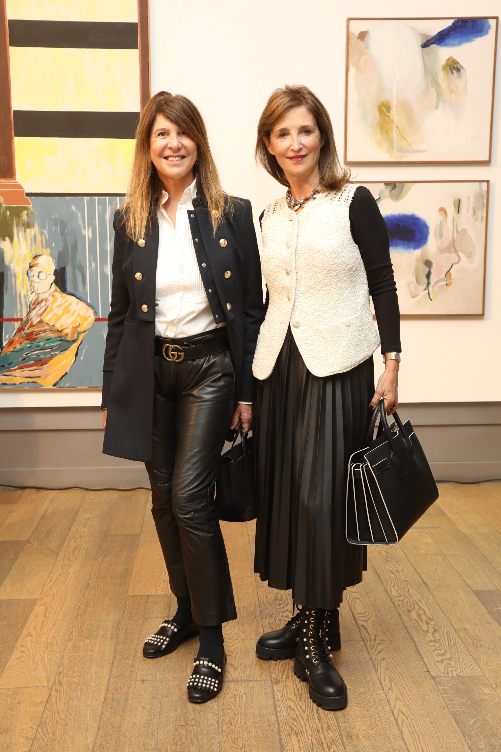 María Zunino y Verónica Stegmann en el lanzamiento de NODO Circuito de ...